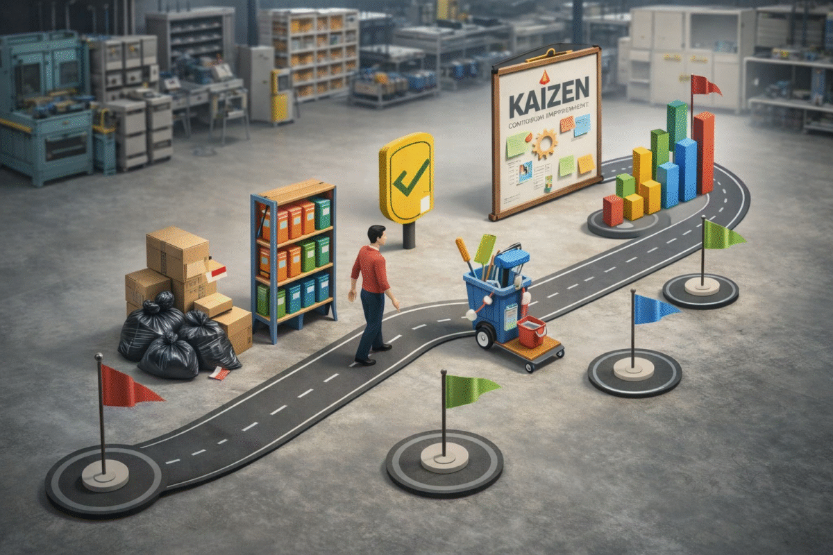 Kaizen Sistemi ve 5S Yaklaşımı: Mühendislikte Sürekli İyileştirmenin ...